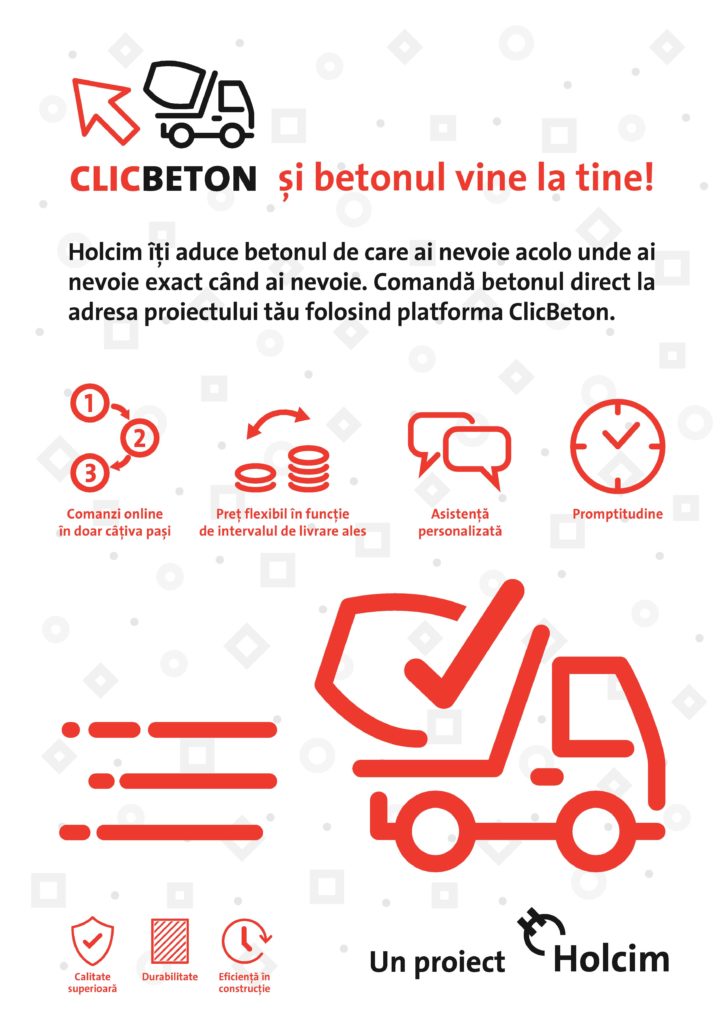 Holcim România lansează Clicbeton.ro, prima platformă online prin care ...
